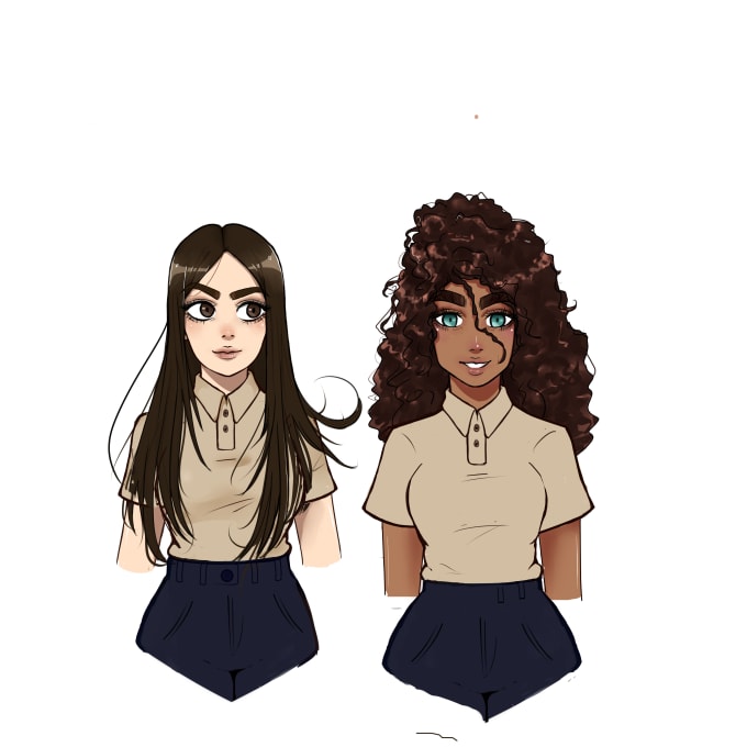 Draw your oc character design in my style by Brunettemoon18 | Fiverr Draw your oc character design in my style by Brunettemoon18 | Fiverr