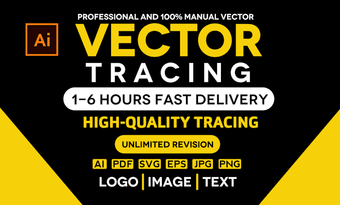 Quick fix vector modify enhance update edit ai logo or image by ...