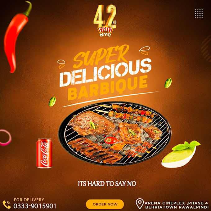 Create creative food flyer , real estate flyer, party flyer by ...