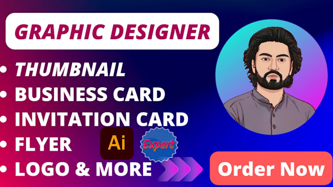 Do graphic design thumbnails, business cards, flyers, logo by ...