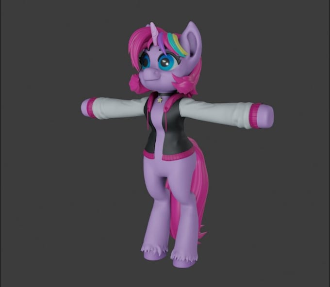 3d realistic vrchat , vtuber, live2d, fursona, furry avatar modeling ...