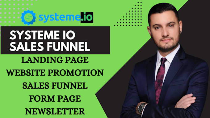 Systeme io sales funnel, landing page, sales funnel for systeme, 7 ...