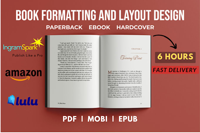 Create a stunning ebook or paperback with professional book formatting ...