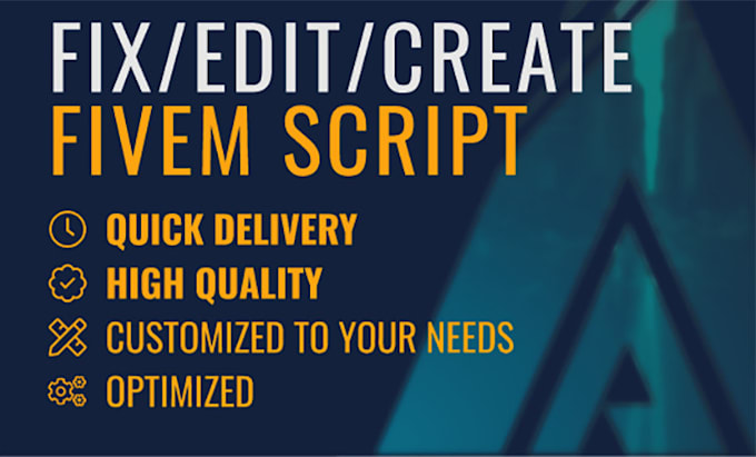 Fix, edit or create a custom fivem script by Kilaii | Fiverr