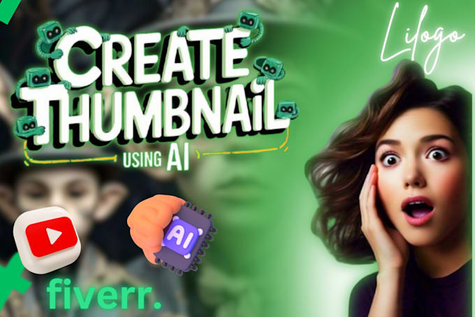 Create thumbnail using ai by Lilogo | Fiverr
