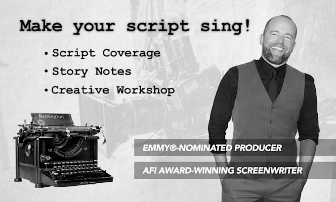 Make your screenplay sing by Luciaent | Fiverr
