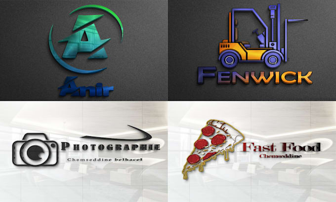 Design unique professional logo for you by Chems_blhcl | Fiverr