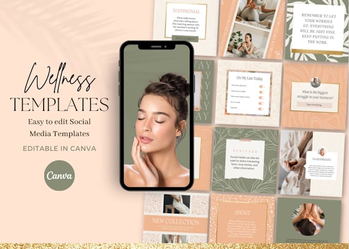 Provide beautifully crafted instagram templates by Jadoretemplates | Fiverr