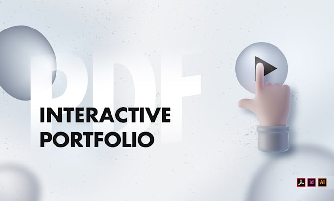 Design your interactive portfolio, cv, and resume on pdf by Iffy_ahmed ...