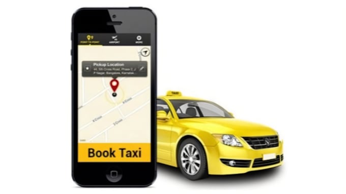 Create taxi booking app, transportation app, uber app, food delivery ...