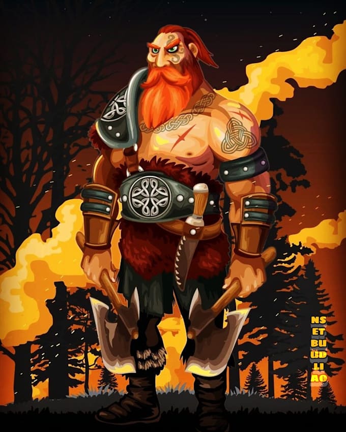 Design 2d 3d, amazing, concept art, game art, game character, game ...