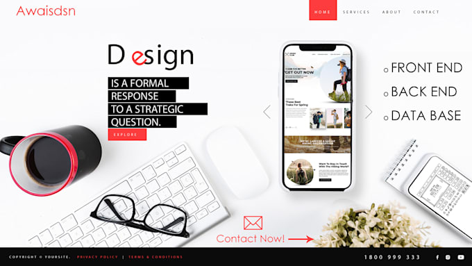 Develop fix create a responsive website using react nodejs by Awaisdsn ... Develop fix create a responsive website using react nodejs by Awaisdsn ...