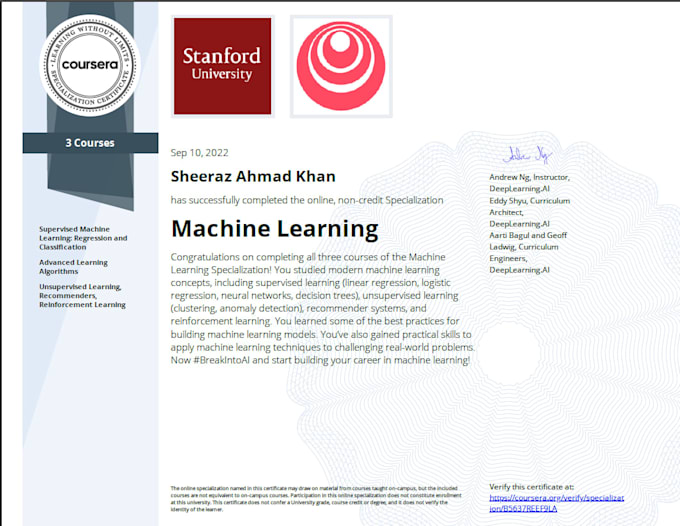 Train machine and deep learning models by Sheerazkhan3 | Fiverr