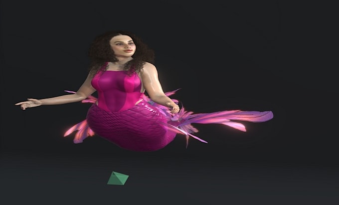 Draw 3d character art for games, 3d anime, realistic, cartoon character ...