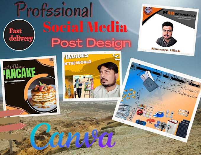 Design canva templates for your social media posts and advertisement by ...