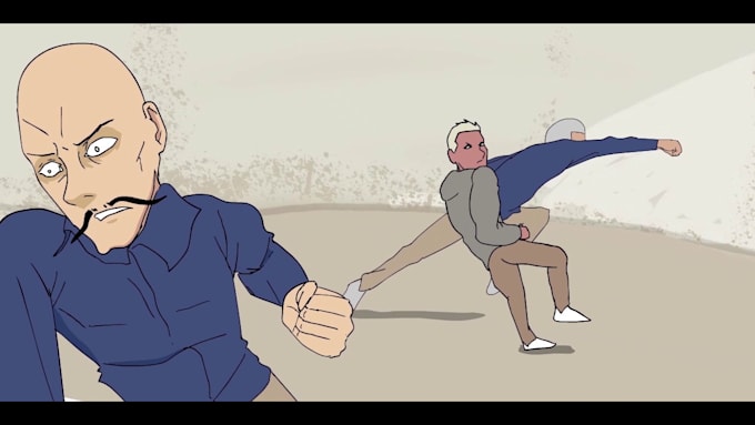 Animate a full fight scene frame by frame by Yor_fir | Fiverr