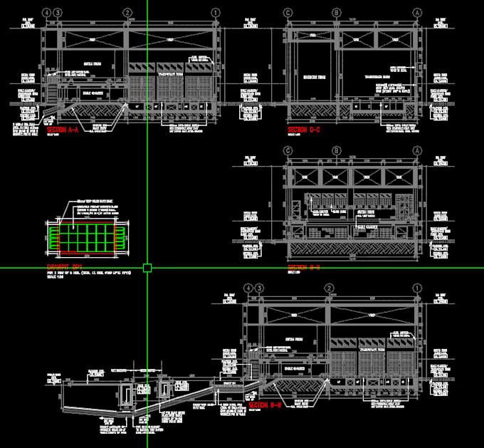 Draw, redraw 2d autocad floorplans, ga parts, convert pdf to dwg by ...