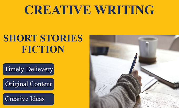 Write engaging fictional short stories for you by Miss_mahi | Fiverr