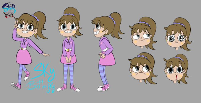 Draw you, your ocs or anybody else in star vs the forces of evil style ...