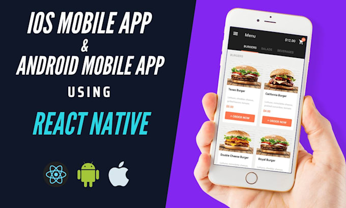 Be Your Ios Mobile And Android Mobile Developer Using React Native By