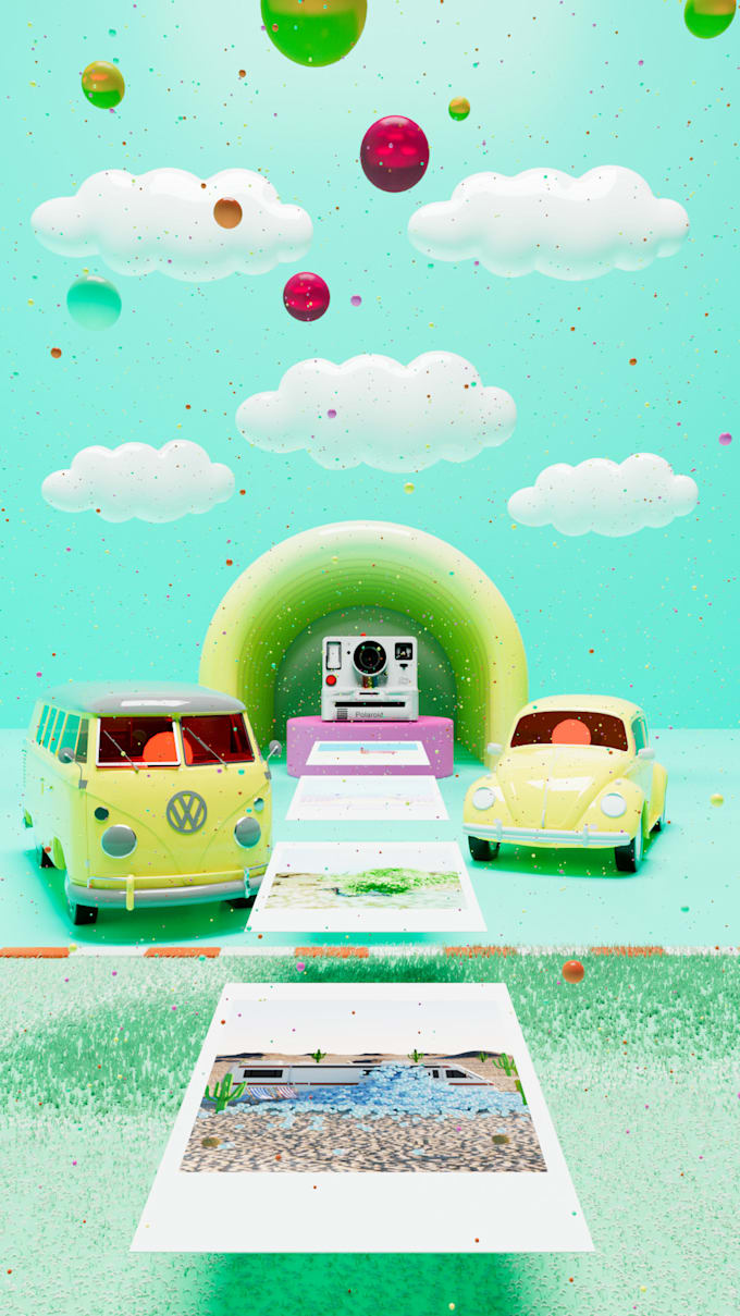 Create fun 3d animations for you by Gokaygedik | Fiverr