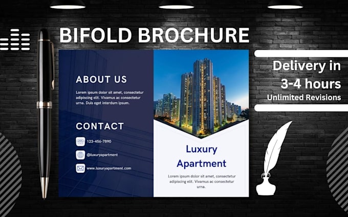 Eye catchy brochure design, modern brochure, luxury brochure design by ...