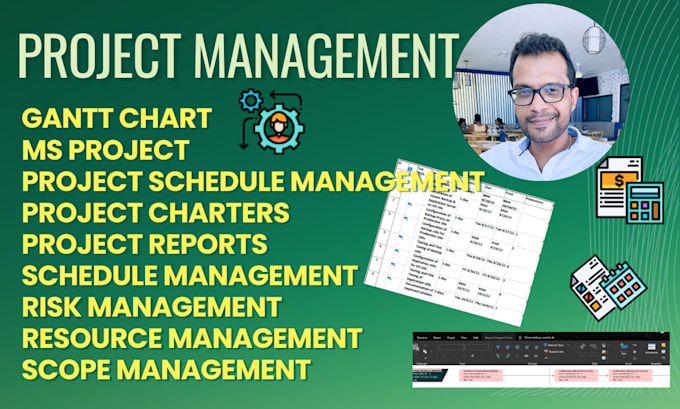 Do project management tasks, reports, gantt chart, project plan by Madhav_stor | Fiverr