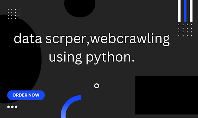 Build webcrawling data scraper web automation using python by ...