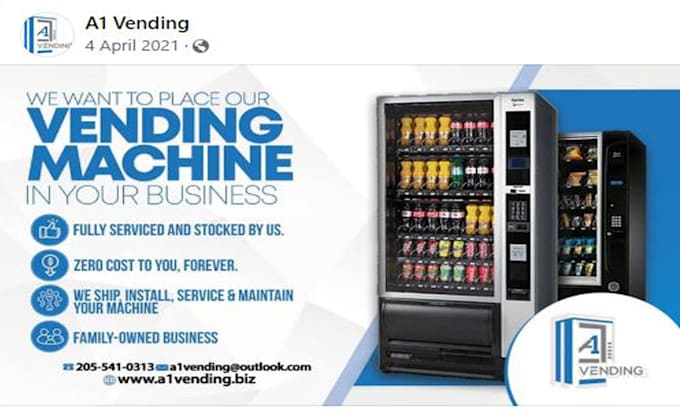 Design unique catalog amazing logo for your vending machine by ...