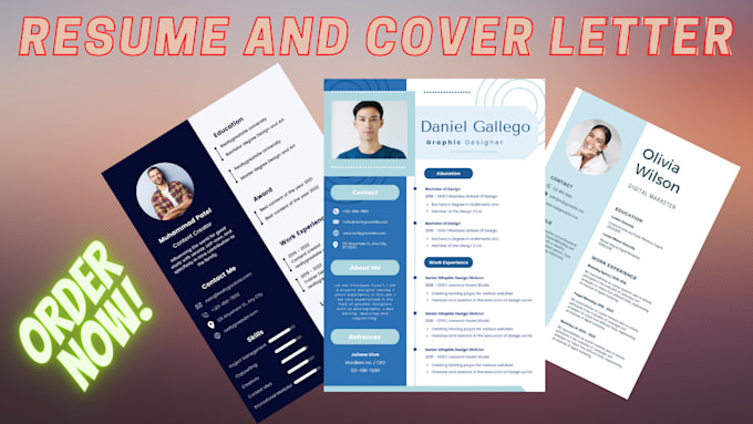 Build a modern resume or executive resume design by Asifawan538 | Fiverr