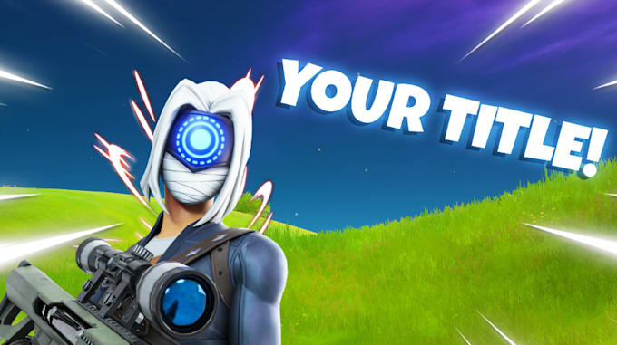 Make a fortnite thumbnail by Kodyberry | Fiverr