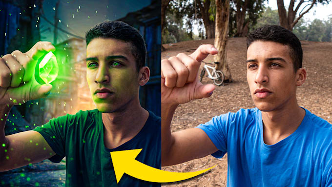 Realistic photo manipulation, design composition by Ademotic | Fiverr