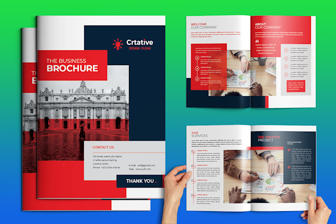 Do brochure, company profile, catalog, proposal, booklet and flyer by ...