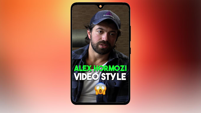 Edit instagram reels, tiktok with caption like alex hormozi by Emox_design | Fiverr