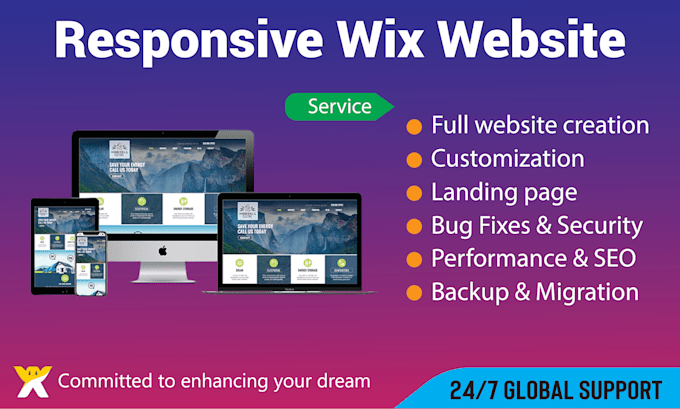 Make a stunning and responsive wix website within 24 hours by Startup ...