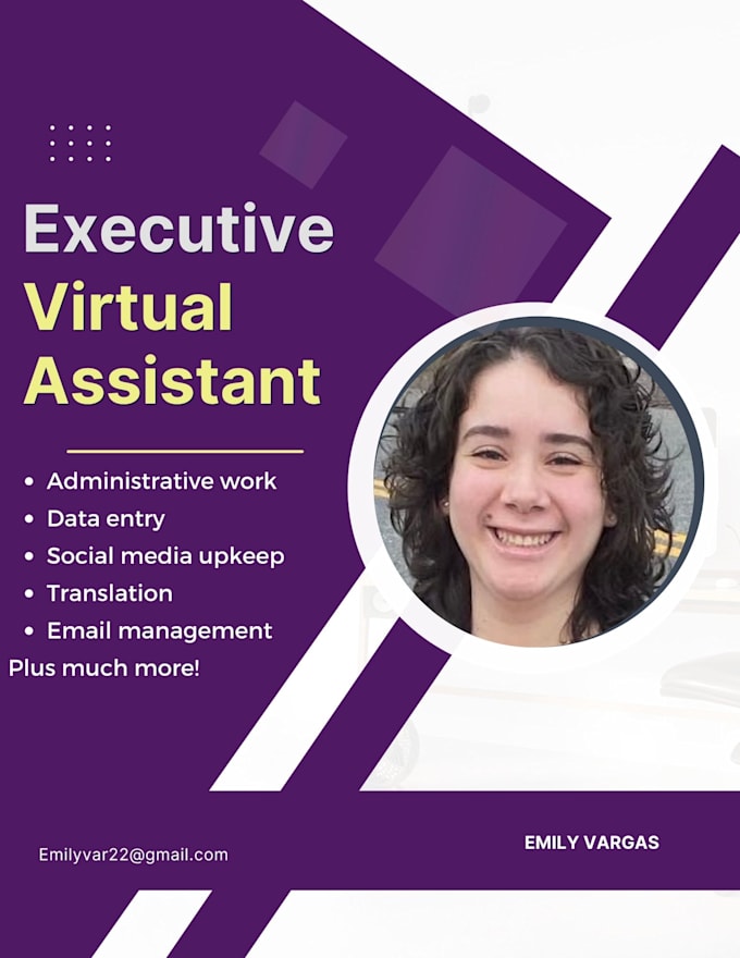 Be your executive virtual assistant by Emilyvargas22 | Fiverr