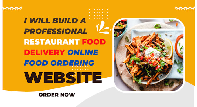 Build a professional restaurant food delivery online food ordering ...