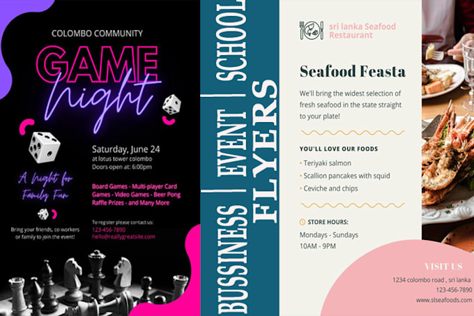 Design your professional creative flyer by Chami_pixel_lab | Fiverr
