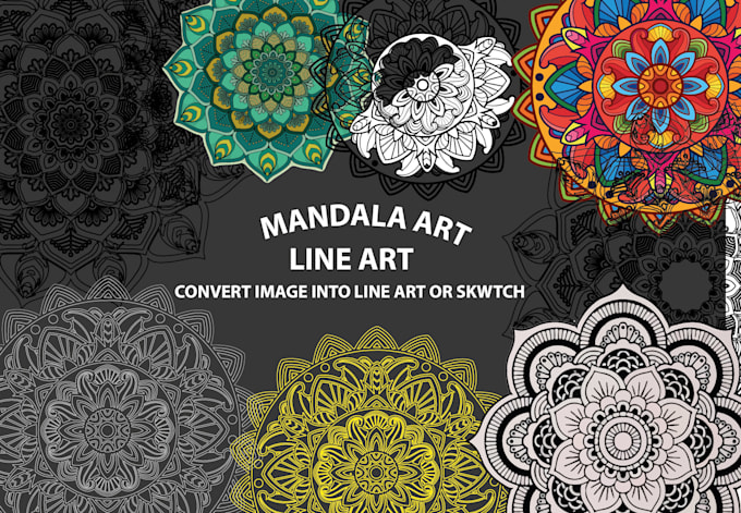 Convert image into line art,sketch first 10 order free of cost by ...