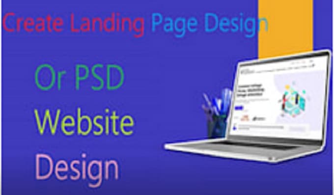 Create landing page design or psd website design by James_bolte | Fiverr