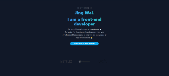 Create a frontend webapp using reactjs by Jingweiow | Fiverr Create a frontend webapp using reactjs by Jingweiow | Fiverr