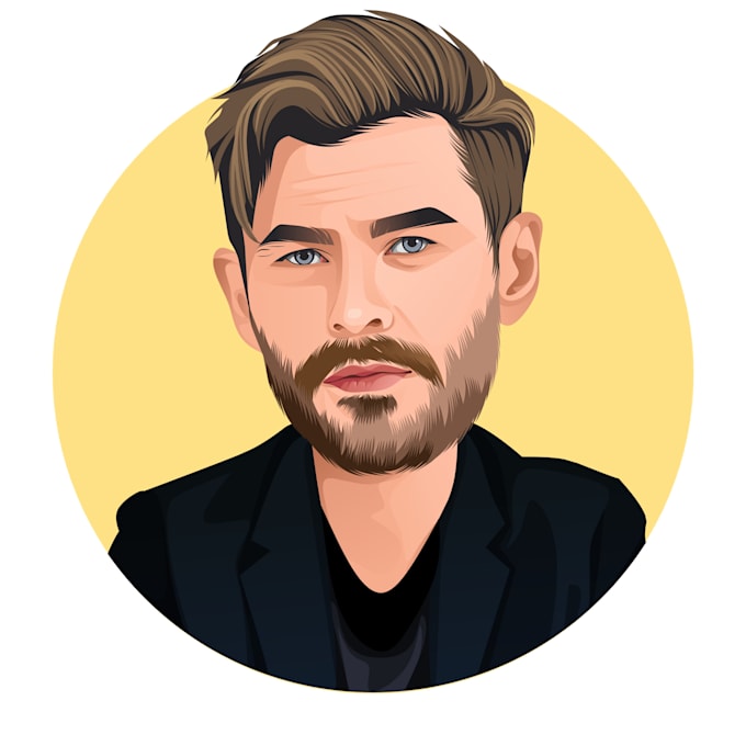 Draw avatar cartoon caricature in 24 hours by Nisaku | Fiverr