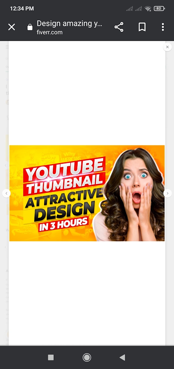 Youtube thumbnail image design by Hooriaall | Fiverr