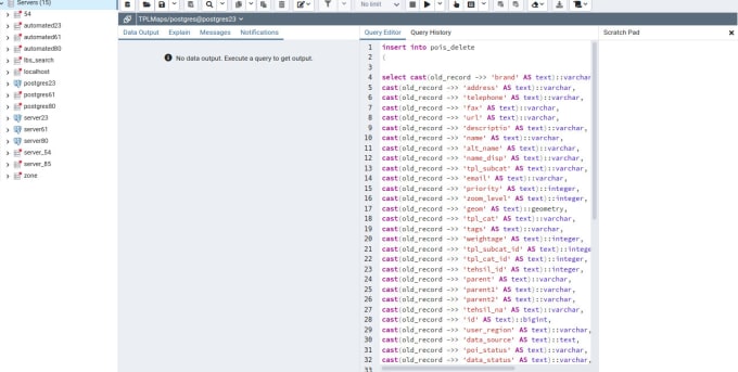 Create mysql database , queries , table, triggers by Fyeqaa | Fiverr Create mysql database , queries , table, triggers by Fyeqaa | Fiverr