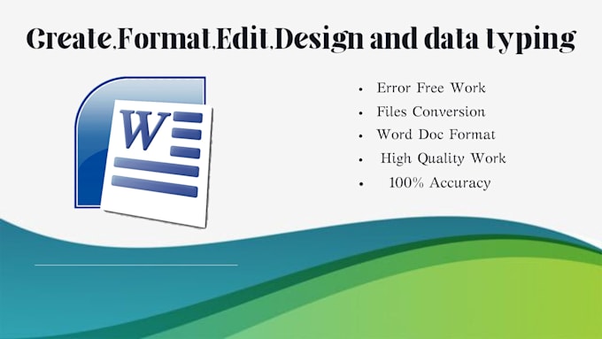 Format Edit And Design Your Microsoft Word Document Formatting By