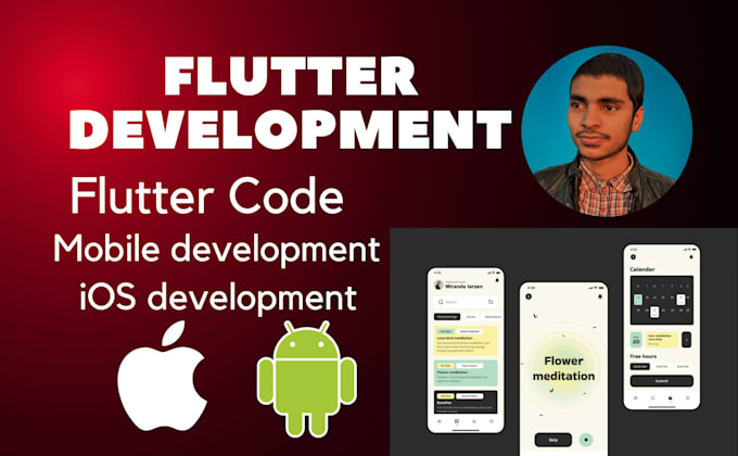 Convert figma design to flutter code for flutter app by Touqeeransari35 | Fiverr