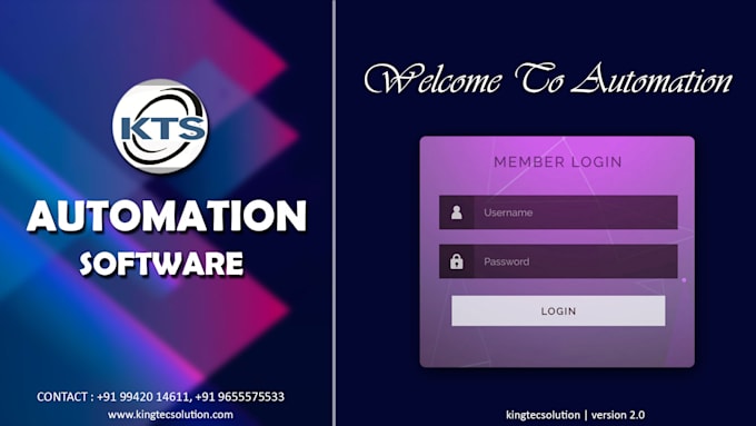 Create login screen for your software by Pradheepraj319 | Fiverr