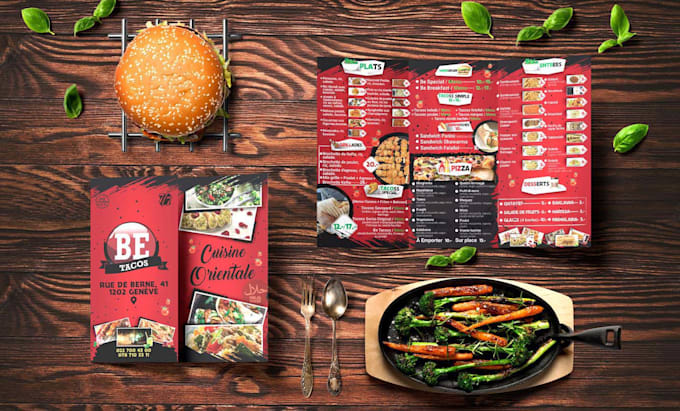 Do amazing restaurant menu, digital menu, food menu by Royalldesigner ...