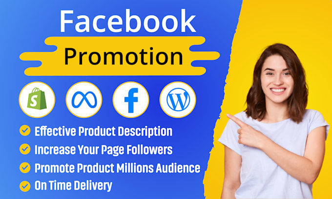 Setup facebook marketing promotion by Hajera_marketer | Fiverr