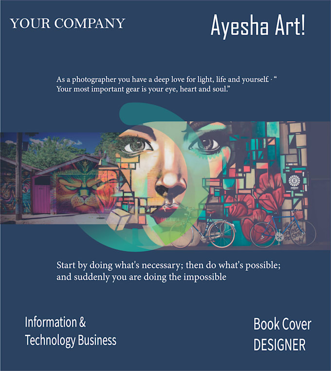 Design for you professional book cover or ebook cover by Artwithayesha ...
